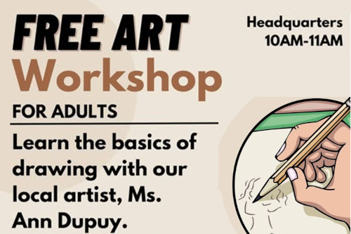 APL to host free art workshop for adults | Avoyelles Online News
